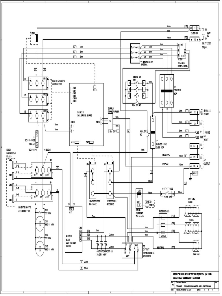 Single Line Diagram | PDF