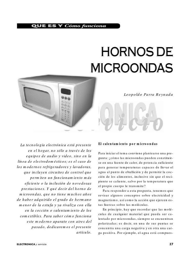 Manual De Microondas Pdf