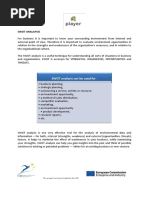 Cross SWOT Analysis | PDF | Swot Analysis | Marketing