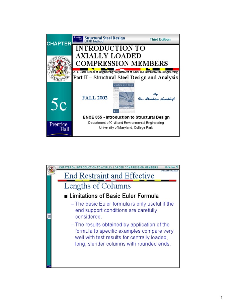 Effective Length | PDF | Buckling | Column