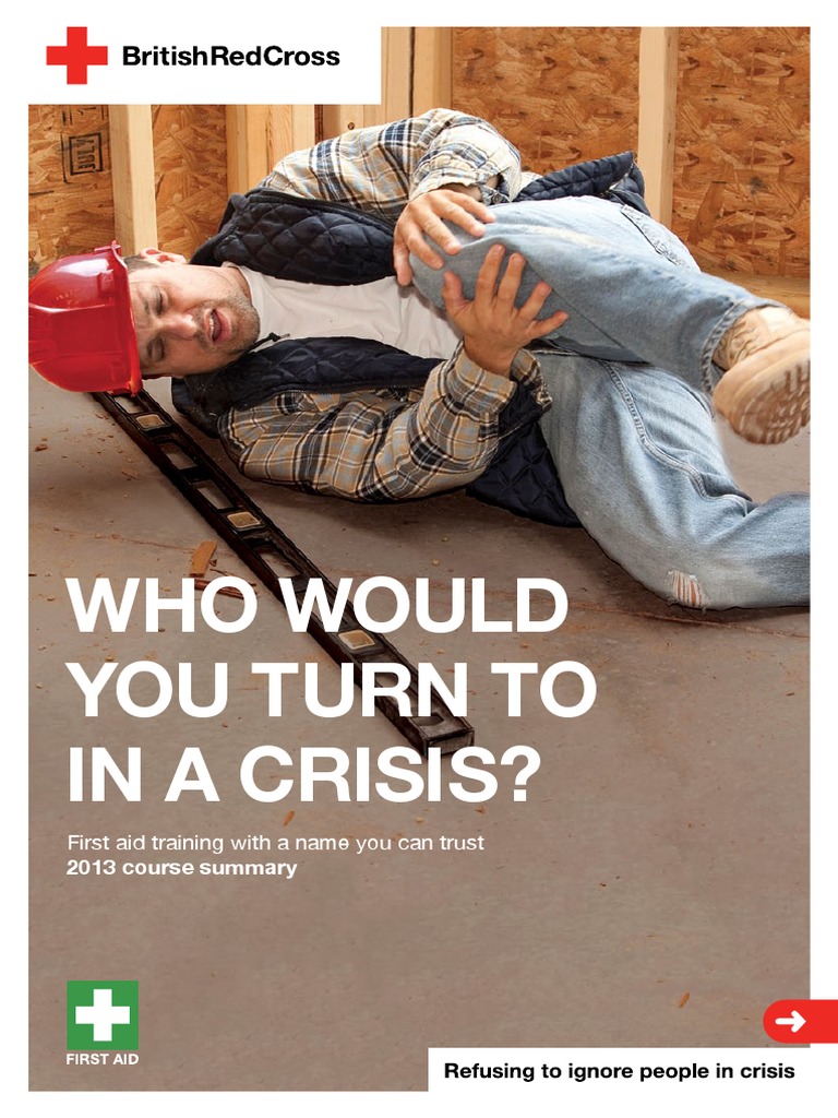 Who Would You Turn To in A Crisis?: First Aid Training With A Name You ...