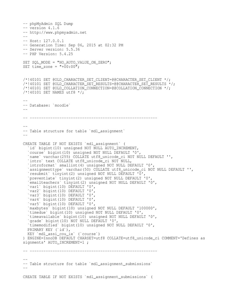 Moodle - Copy - SQL | PDF | Information Technology Management | Data
