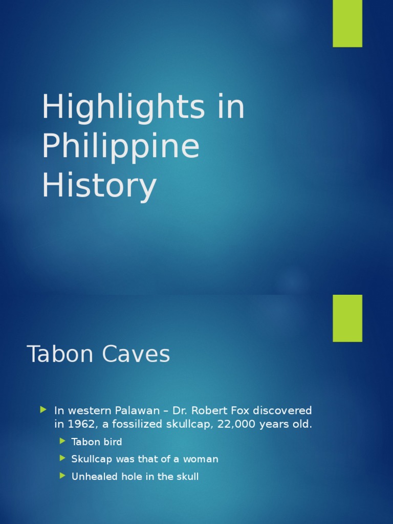 Key Events in Philippine History | PDF | Philippines