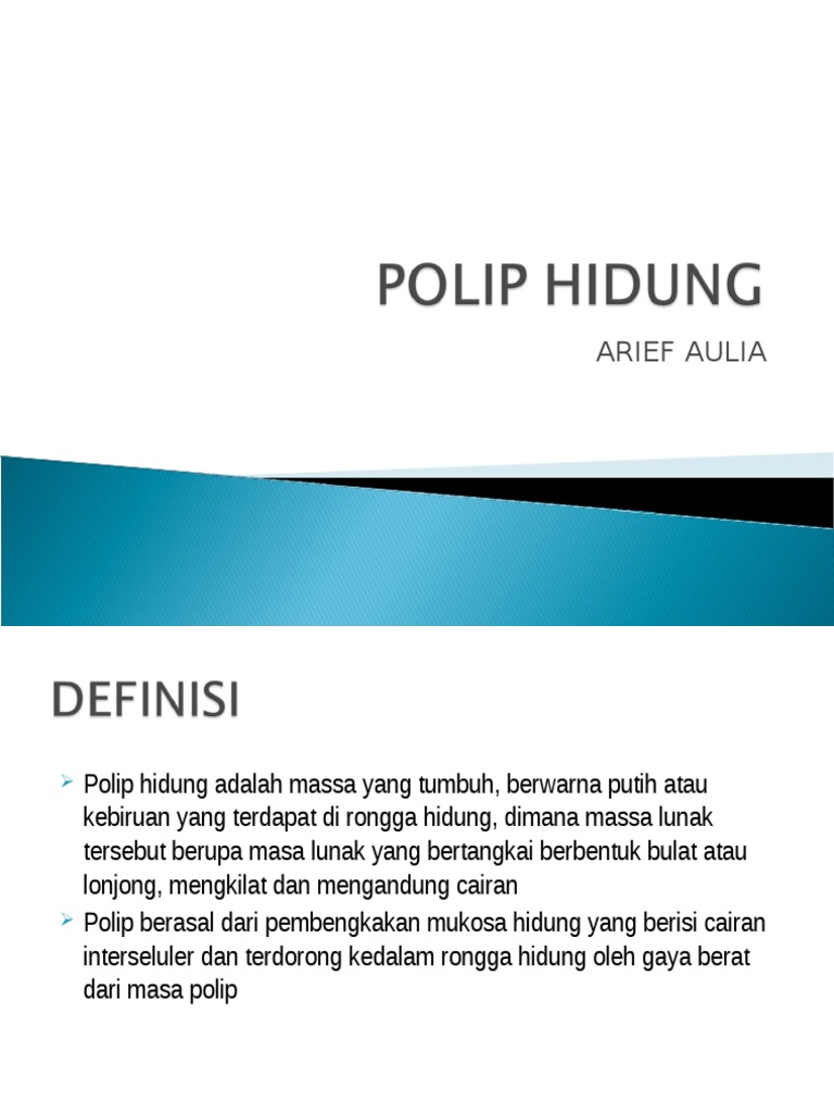 Gambar Polip Hidung Normal | PDF