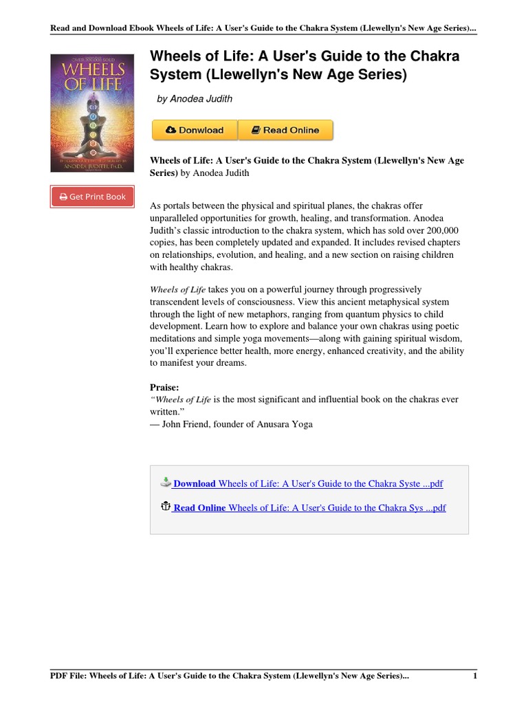 Wheels of Life: Chakra System Guide | PDF | Chakra | New Age