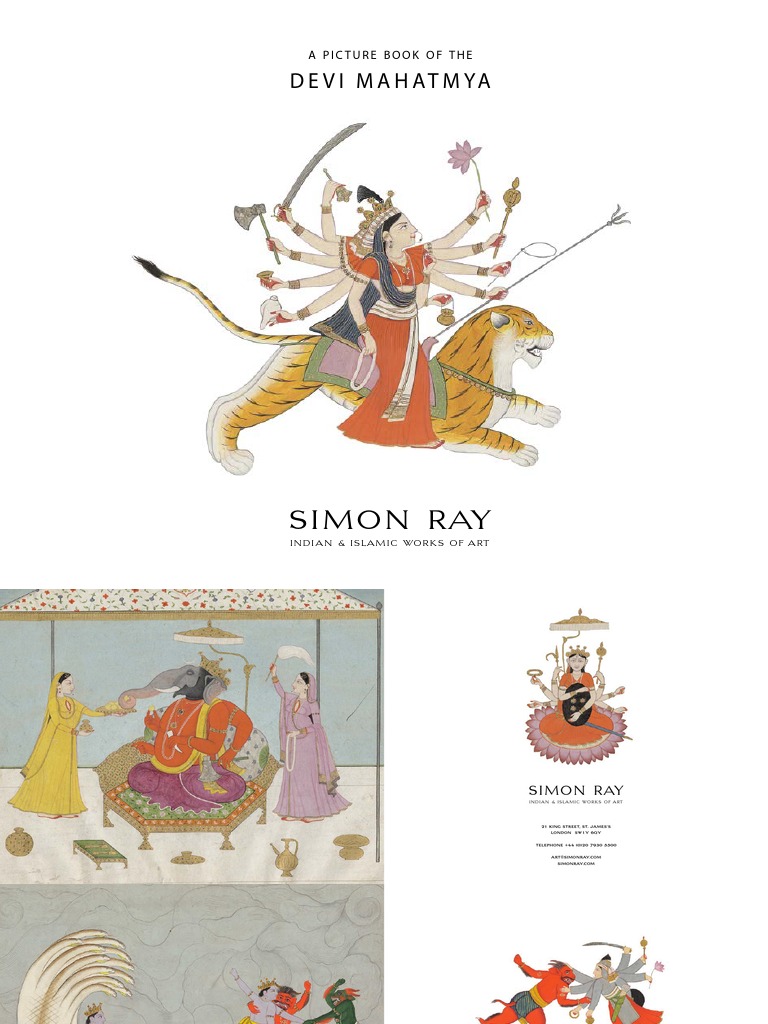 A Picture Book of The Devi Mahatmya | PDF | Devi | Vishnu