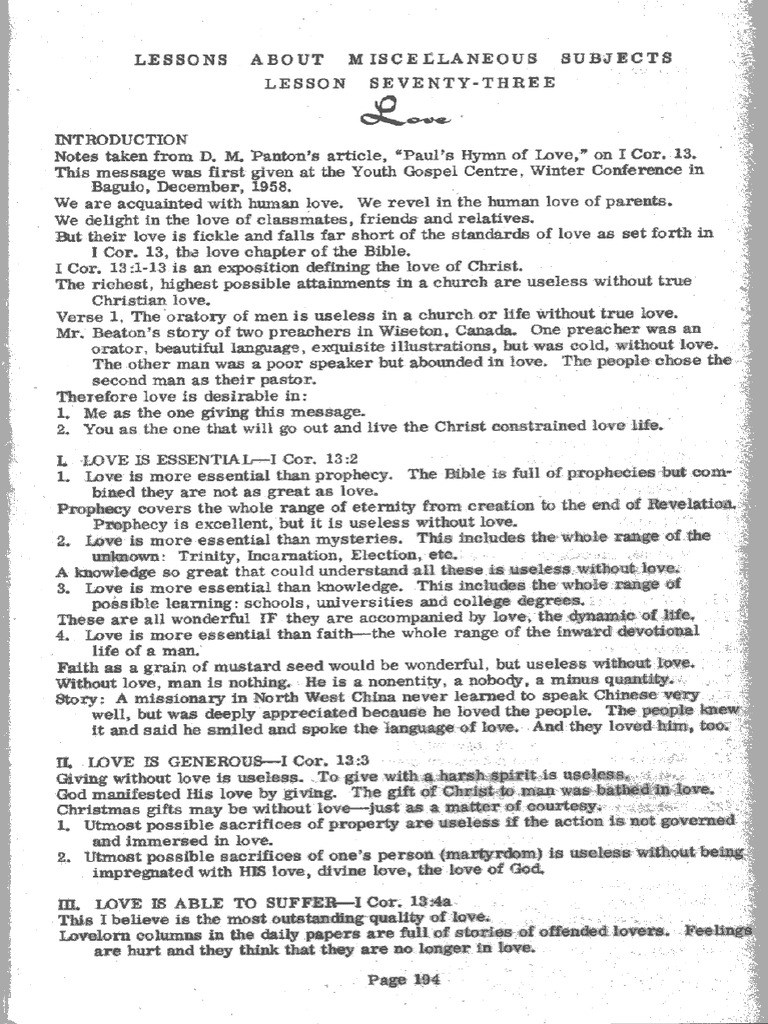 100 Lessons 73-100 | PDF