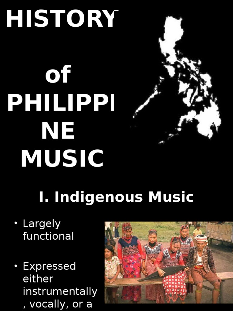 History of Philippine Music | PDF | String Instruments | Music Production