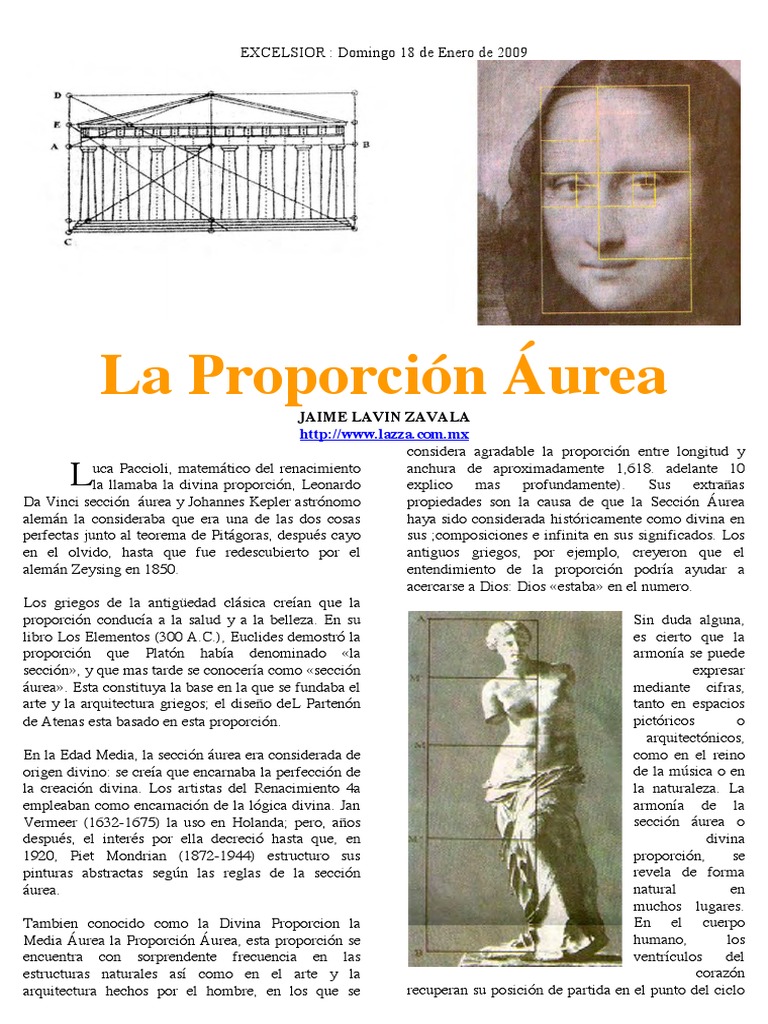 Composición Aurea Aurea | PDF | Leonardo Da Vinci | Renacimiento