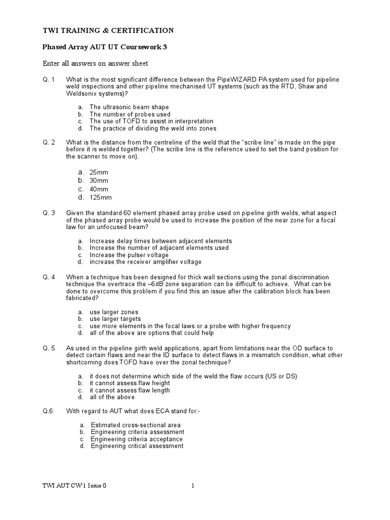 CW3 | PDF | Welding | Construction