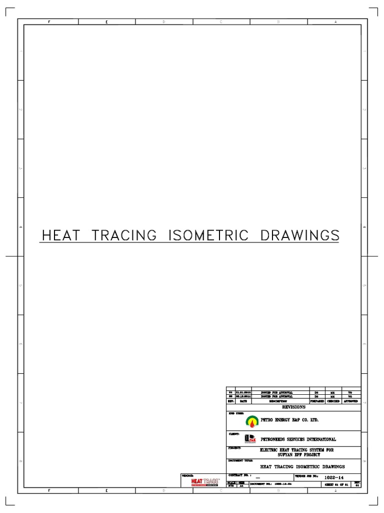 04 - Heat Tracing Isometric Drawings | PDF