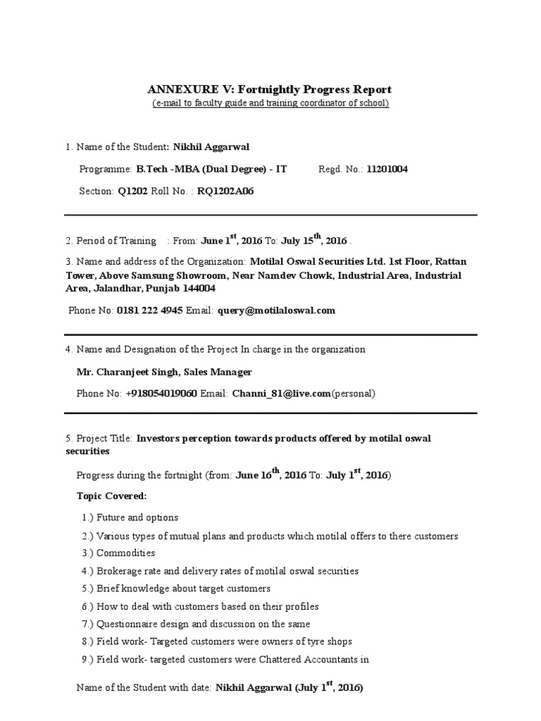 ANNEXURE V (2) - Nikhil | PDF | Technology & Engineering