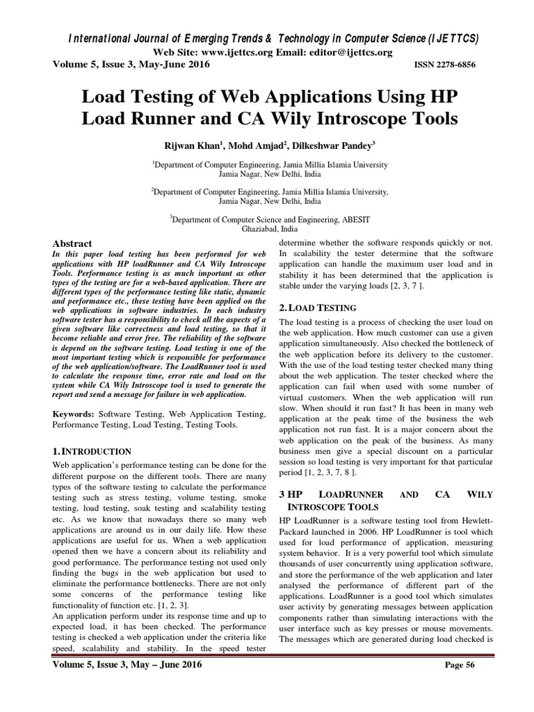 Web App Load Testing Insights | PDF | Software Testing | Web Application