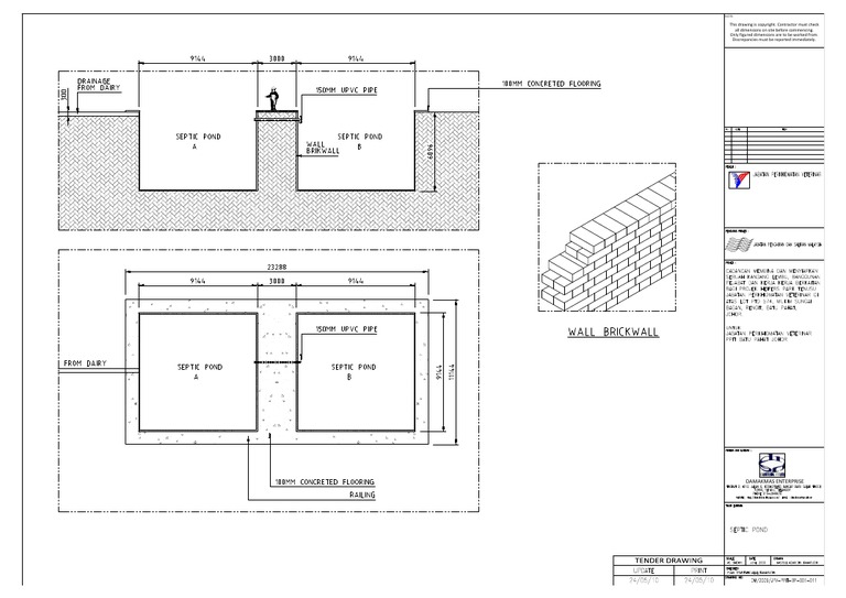 Contractor Drawing Guidelines and Notes | PDF