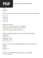National Hero Quiz Bee | PDF | Philippines | Unrest