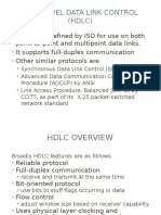 UNIT-4 HDLC Protocol Overview: Idle) | PDF | Network Packet | Computer Network