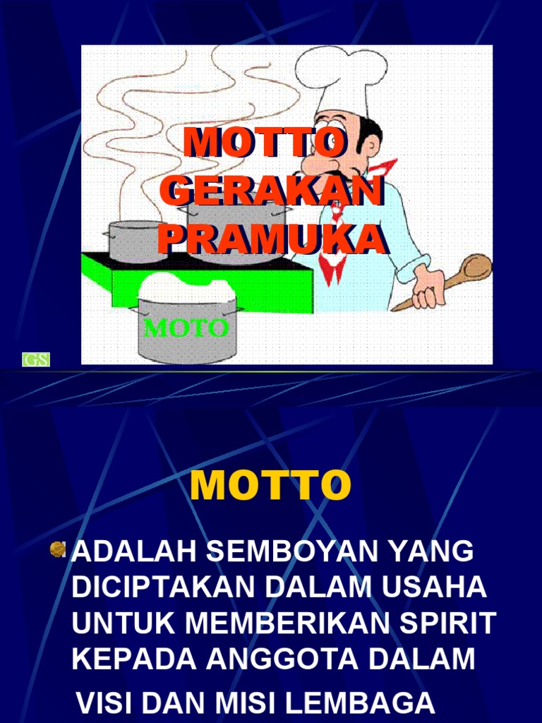 Motto Gerakan Pramuka | PDF