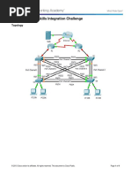 SAJOL - 4.5.1-Lab-Inter-Vlan-Routing-Challenge | PDF | Ip Address | Network Interface Controller
