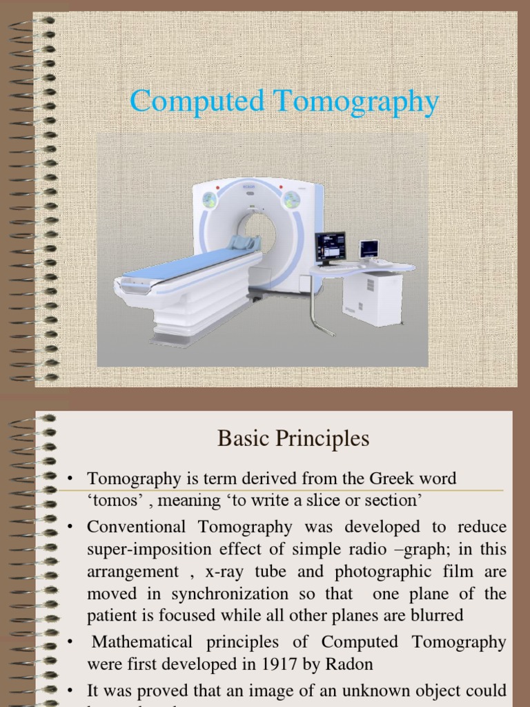 CT Scan Basics | PDF | Ct Scan | Positron Emission Tomography