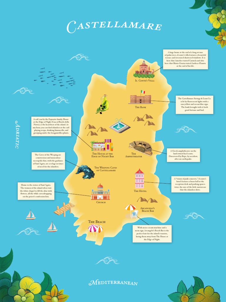 Banner The House at The Edge of Night Castellamare Map | PDF