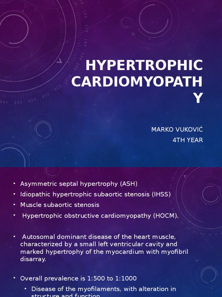 Hypertrophic Cardiomyopathy | PDF | Heart | Cardiology