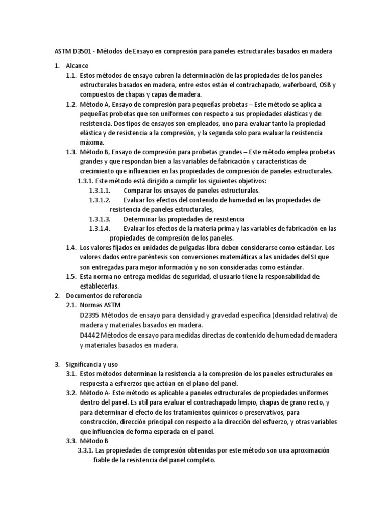 ASTM D3501, Ensayo de Compresión PDF | PDF | Rigidez | Resistencia ...