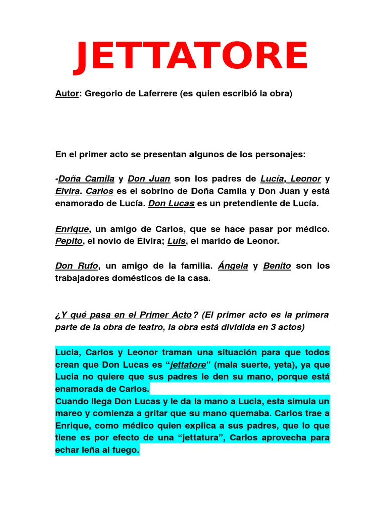 Jettatore | PDF | Ocio