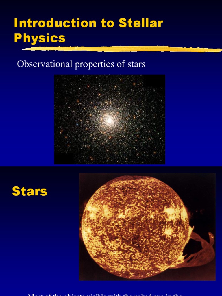 Properties of Stars | Download Free PDF | Apparent Magnitude | Stars