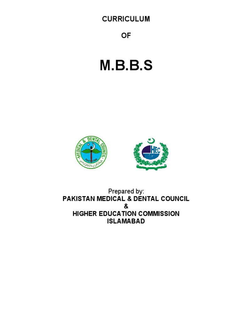 PMDC Pakistan Syllabus | PDF | Metabolism | Heart