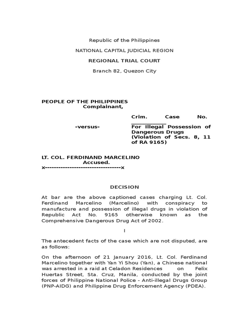 RTC Decision (Col. Marcelino) - ALastrollo | Download Free PDF ...
