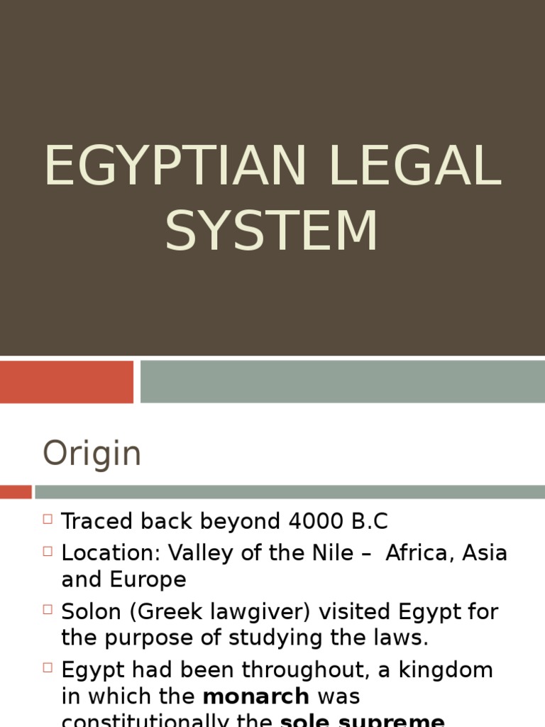 Ancient Egyptian Legal System Overview | PDF | Judge | Egypt