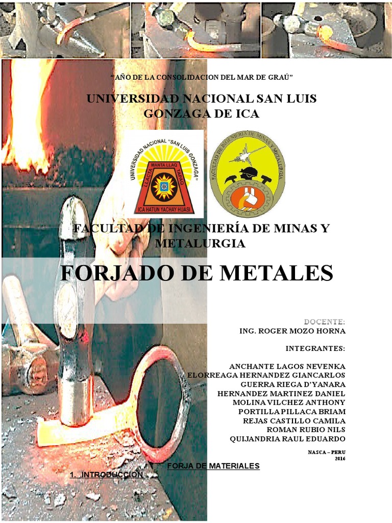 Forja de Materiales | PDF | Forjar | Aluminio
