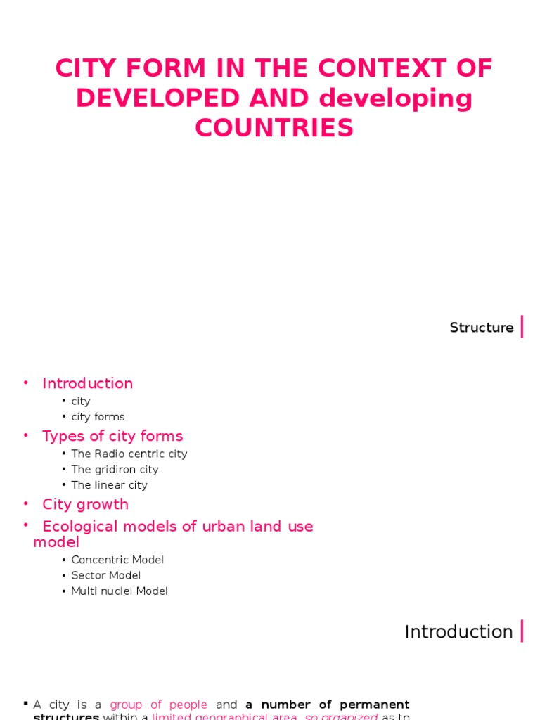 City Forms | PDF | Moscow | Urban Geography