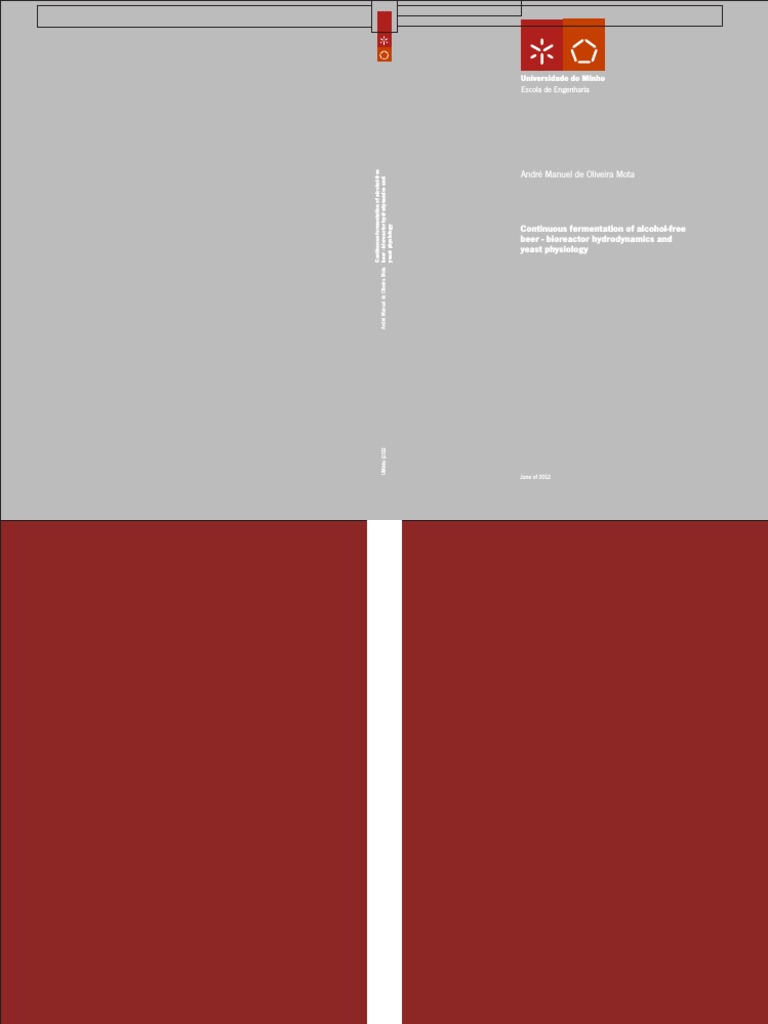 Continuous Fermentation of Alcohol-Free Beer - Bioreactor Hydrodynamics ...