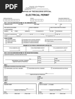 Civil Structural Permit (FORM) | PDF | Specification (Technical ...