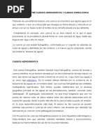 Definición y Características del Cauce | PDF