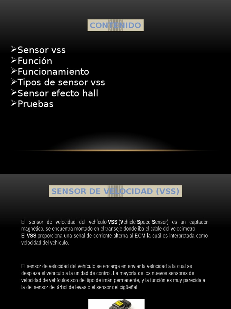 Sensores de Velocidad | PDF