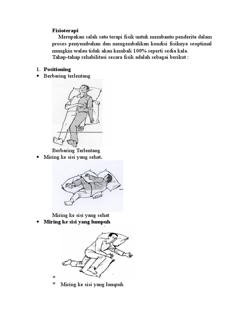 Panduan Fisioterapi dan Sociotherapy | PDF