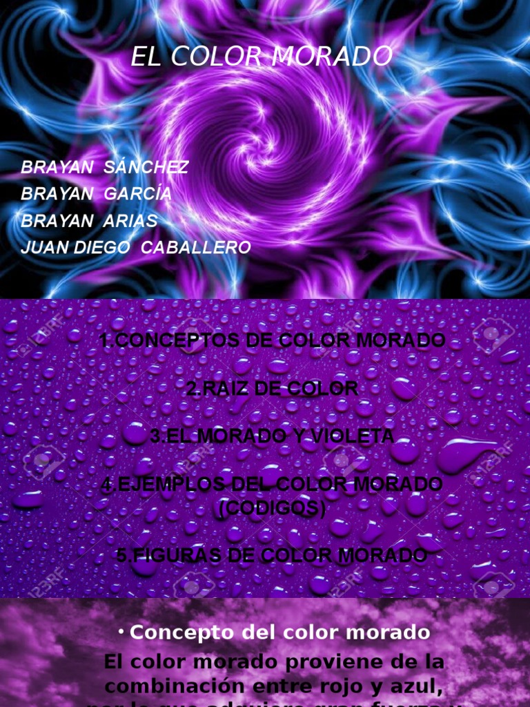 El Morado | PDF | Artes del Lenguaje y Comunicación | Arte