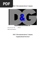 Organization Structure and Hierarchy in Telecom | PDF | Business ...