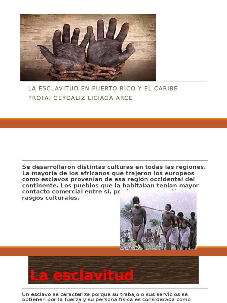 La historia de la esclavitud y la resistencia africana en el Caribe y ...