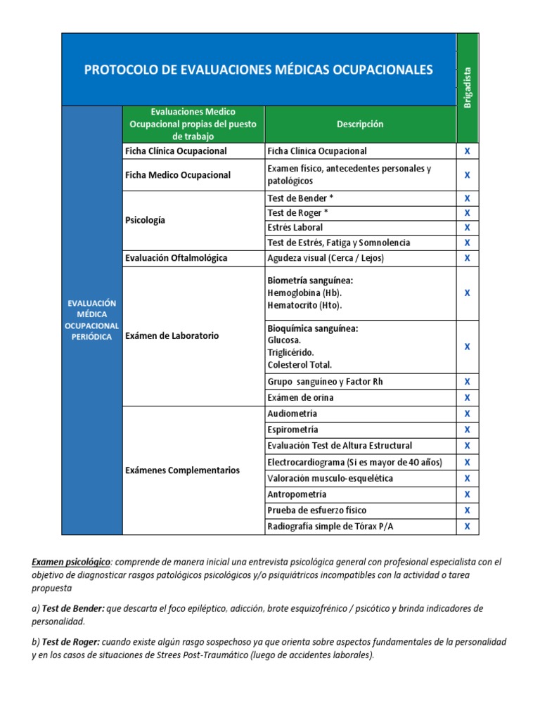 Protocolo EMO Brigadistas | PDF