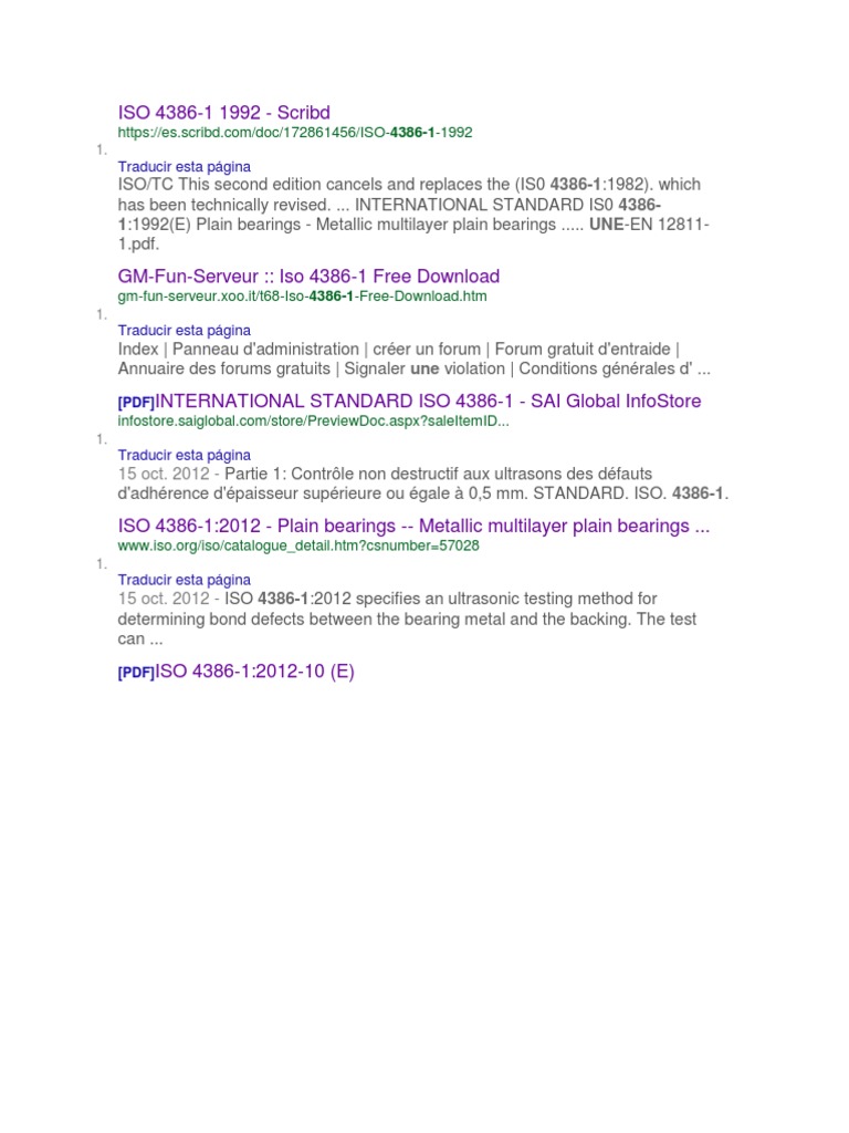 Iso 4386 | PDF