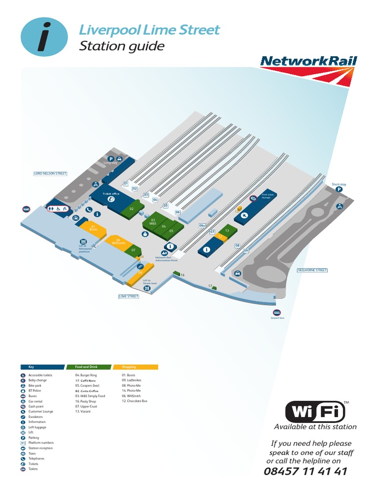 4506 - Liverpool Lime Street Station Map | PDF