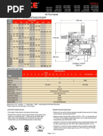 Clarke JU6H Specification Sheet | PDF | Horsepower | Engines