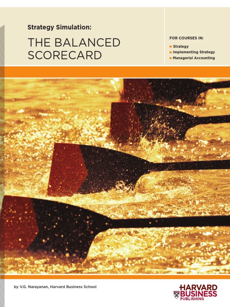 Implementing Strategy Through a Balanced Scorecard Simulation | PDF ...