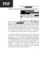 Solicito Endoso de La Constancia de Deposito Judicial | PDF | Derecho