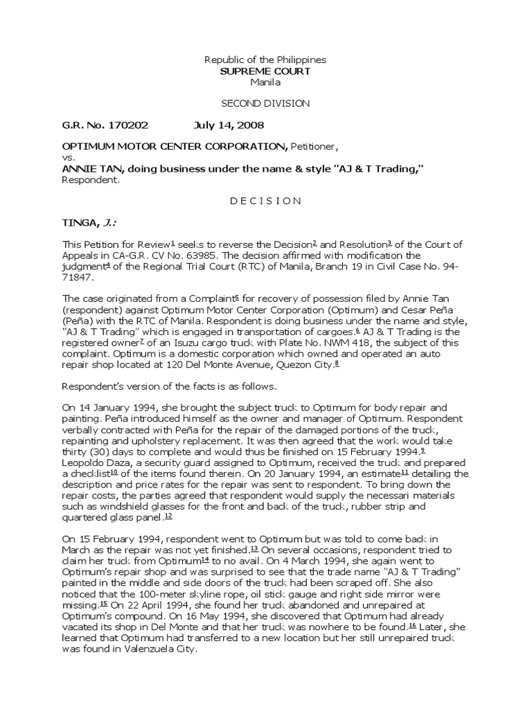 Cases in ObliCon PDF | PDF | Lawsuit | Intervention (Law)