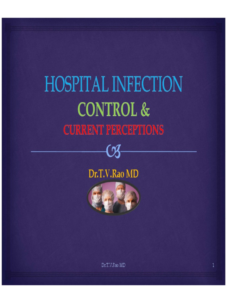 Hospital Infection Control Program | PDF | Infection Control | Hand Washing