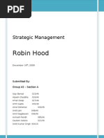 Robin Hood's Strategic Challenges and Solutions | PDF | Robin Hood ...